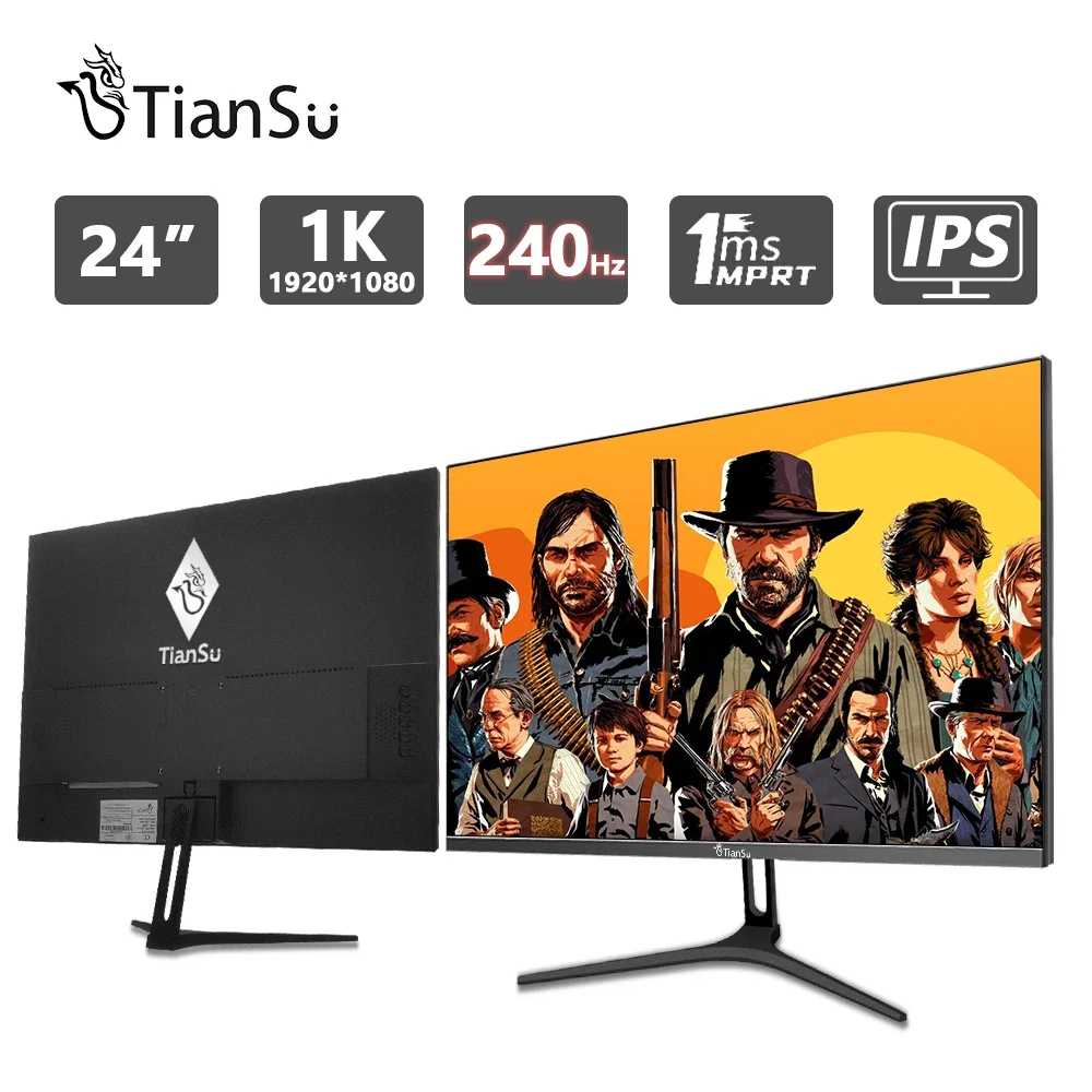 TIANSU-24-Inch-Monitor-240Hz-1080P-144Hz-Monitor-Gamer-for-PC-HDMI-Full ...