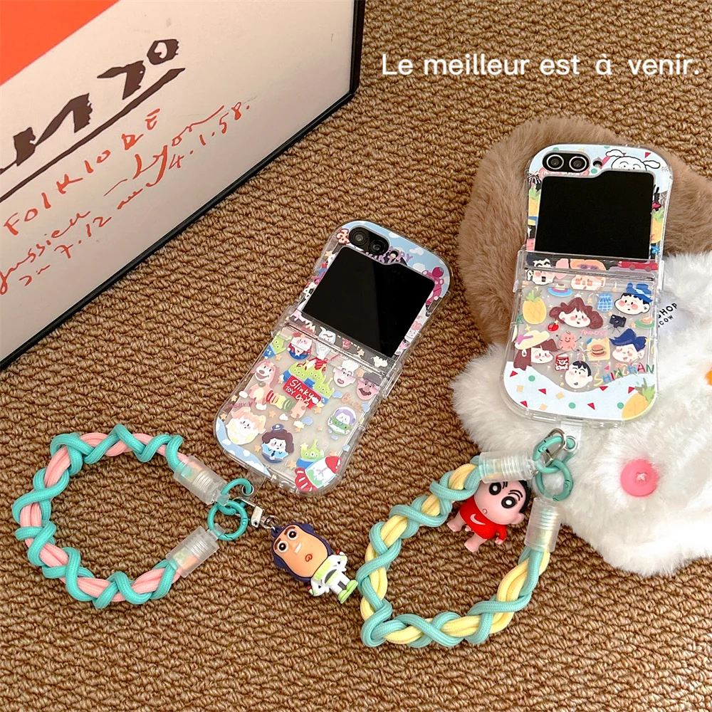 Toy Story Crayon Shin-Chan Personalized Transparent Cartoon Case for Z ...