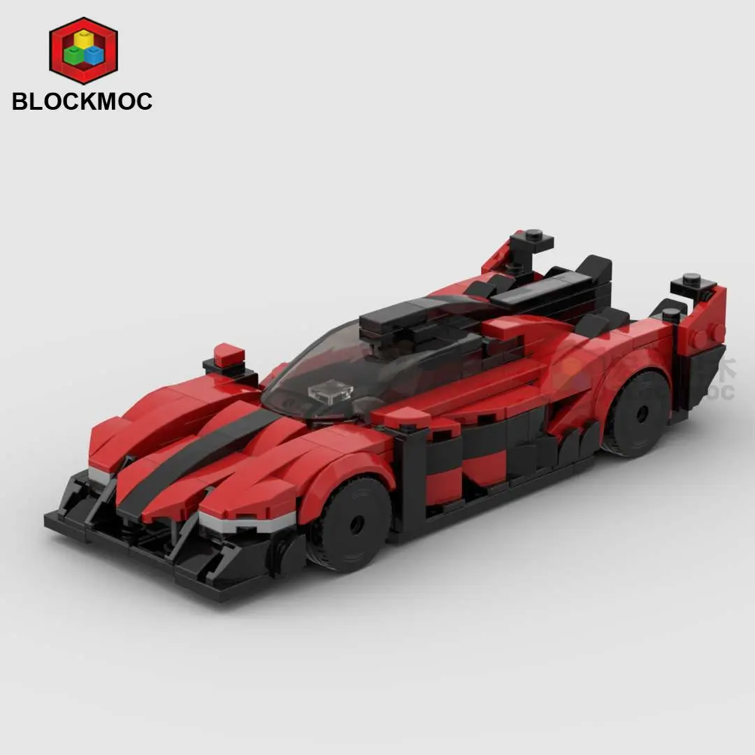 MOC Bricks Race Formula Car F1 Racing Sports Car Vehicle Speed Champion ...