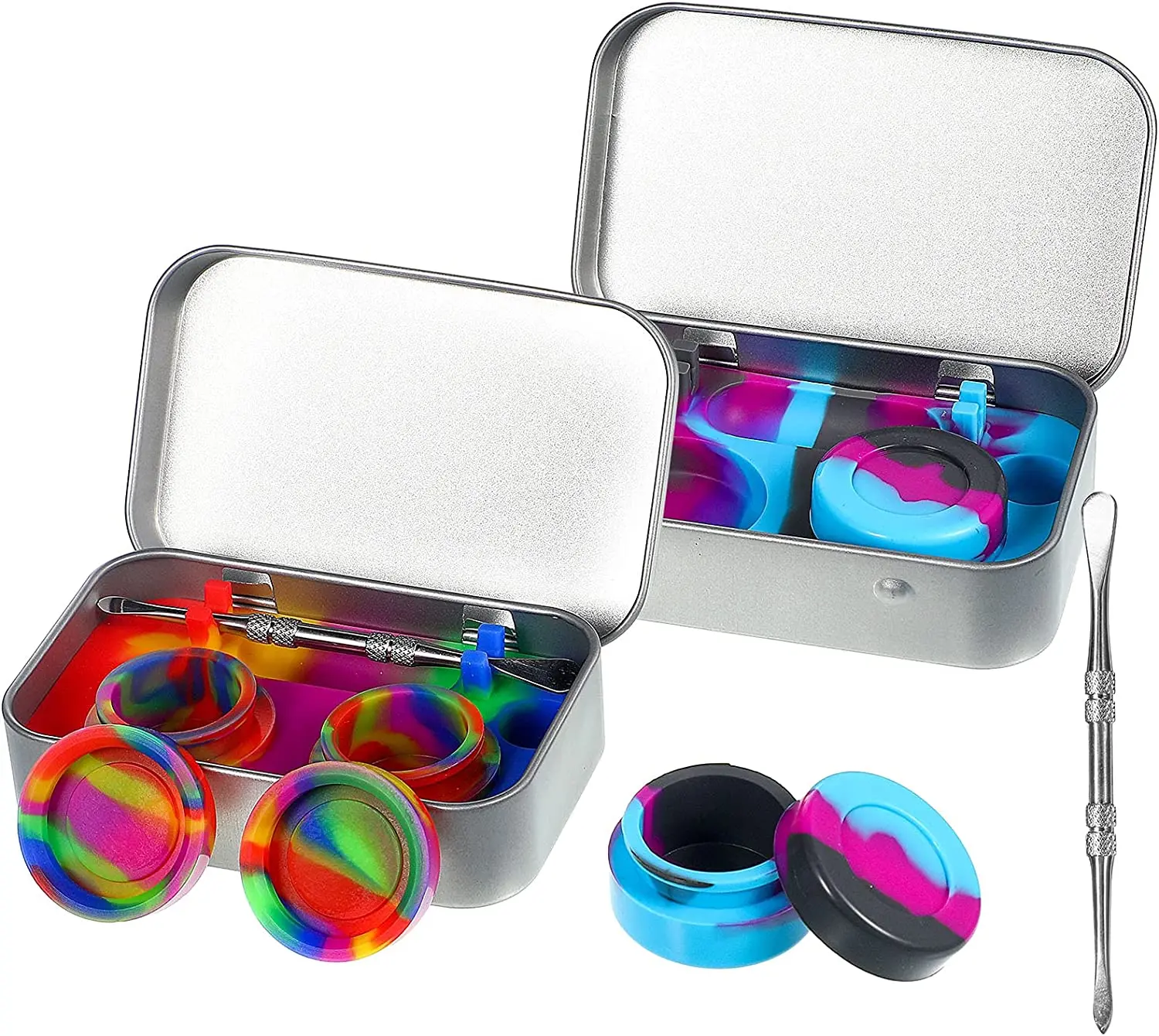 Silicone Smoking Storage | Smoking Accessories Wax | Wax Storage ...