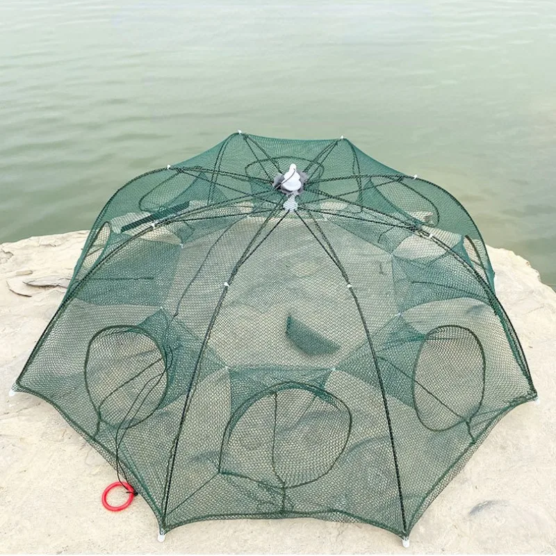 8-Hole-Fishing-Net-Folded-Portable-Hexagon-Fish-Network-Casting-Nets ...
