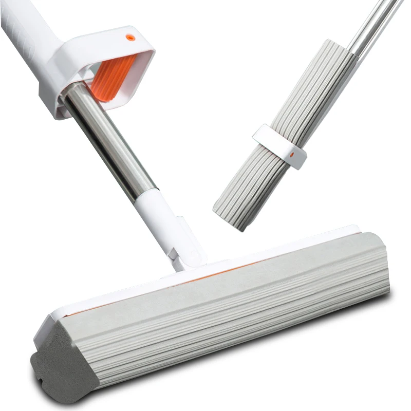 Squeeze-Mop-Magic-PVA-Sponge-Mop-Heads-with-360-Rotating-Free-Hand ...