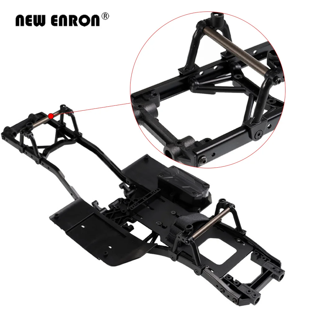 Plastic And Metal Chassis Frame 313mm 12.3inch Wheelbase For Rc Rock Crawler Model Car 1/10 ...