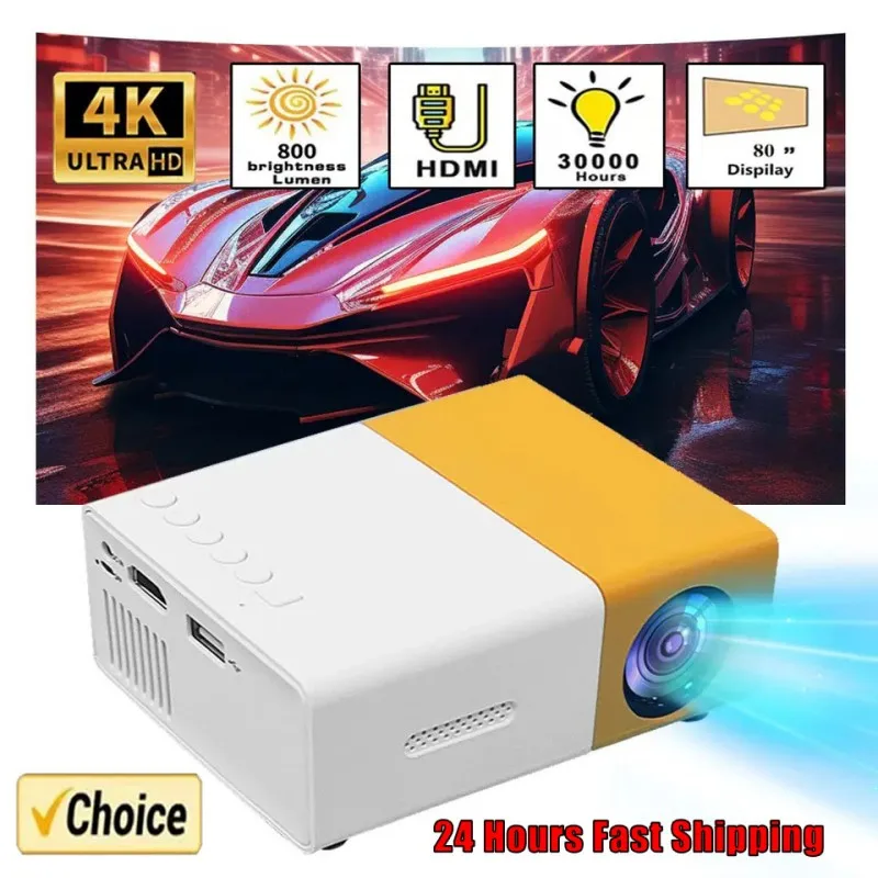 YG300-MINI-Projector-Portable-Home-Theater-Smart-TV-Laser-Beamer-3D ...
