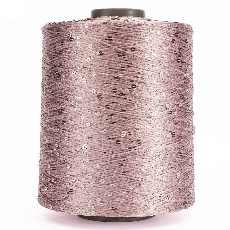 500G Glitter FancyYarn Sequin Hand Crochet Thread Knitting Clothes ...