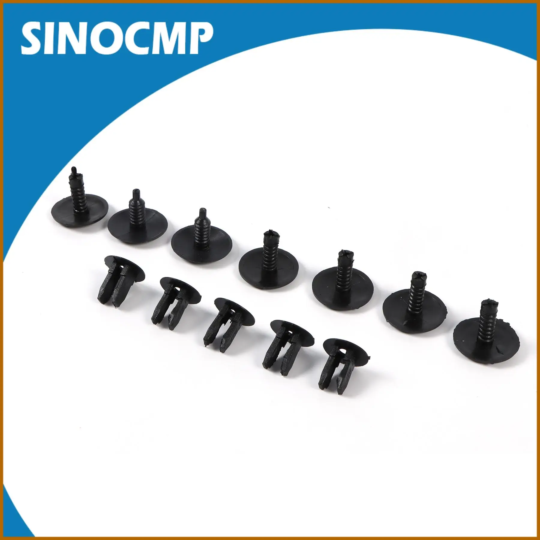7pcs/set Front Panel Sunroof Decorative Clip For VW Golf MK3 VR6 GTI ...