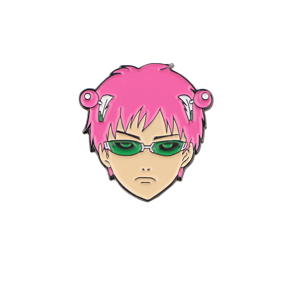Anime Saiki Kusuo Alloy Enamel Pin - KawaiiMerch.com