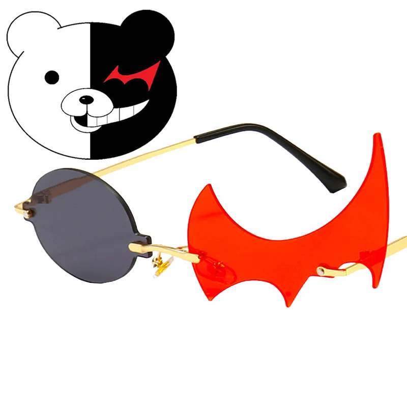 Danganronpa Flame Personality Sunglasses Glasses Anime Cosplay Monokuma ...