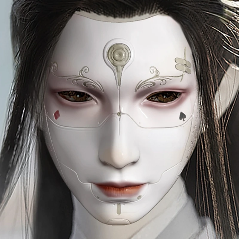 Mask-Full-Face-Antique-Technology-Sense-Cos-Male-Mechanical-Flying ...