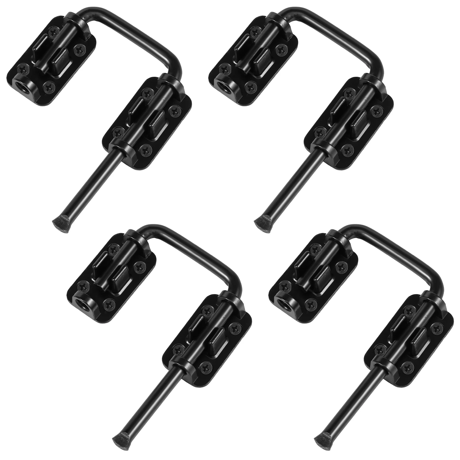 4PCS/Set Door Loop Lock Latch Multipurpose Rust Proof U Shaped Door ...