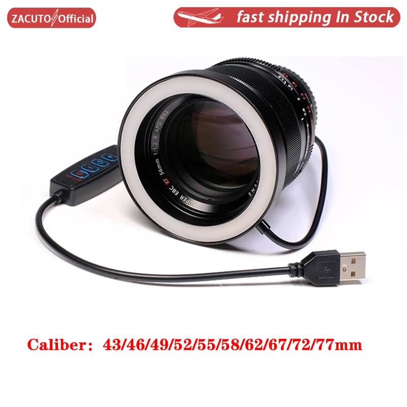 Guage-LED-Macro-Ring-Light-For-Canon-Nikon-DSLR-Camera-Laowa-Lens ...