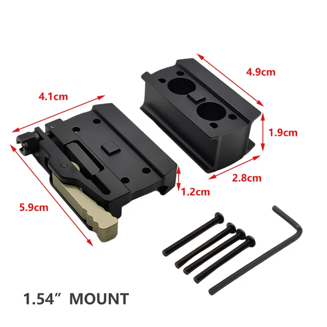 Red Dot Mount Unity FAST Tactical Picatinny Scope Riser Mount | X-Force ...