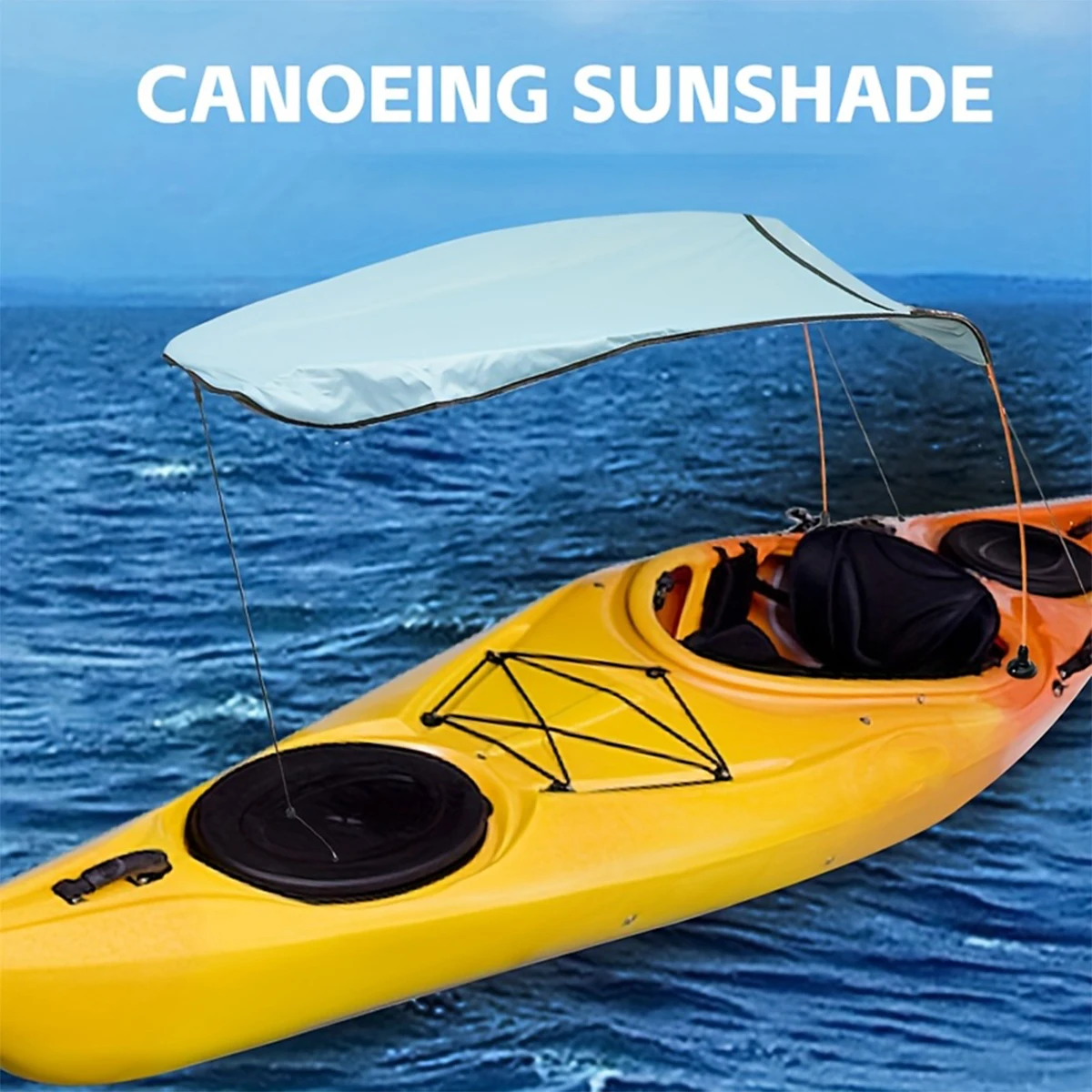 Kayak Canopy,Waterproof Sun Shade Canopy for Single Person,Kayak ...