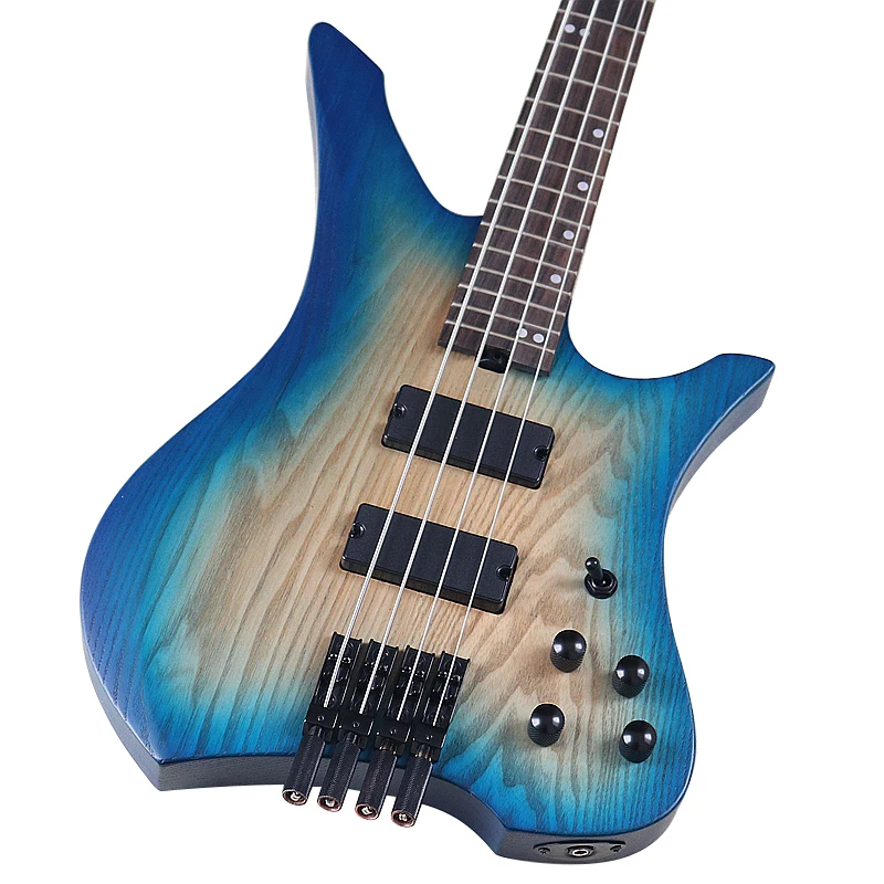 4 String Headless Electric Bass Guitar 39 Inch Bass Guitar Good ...
