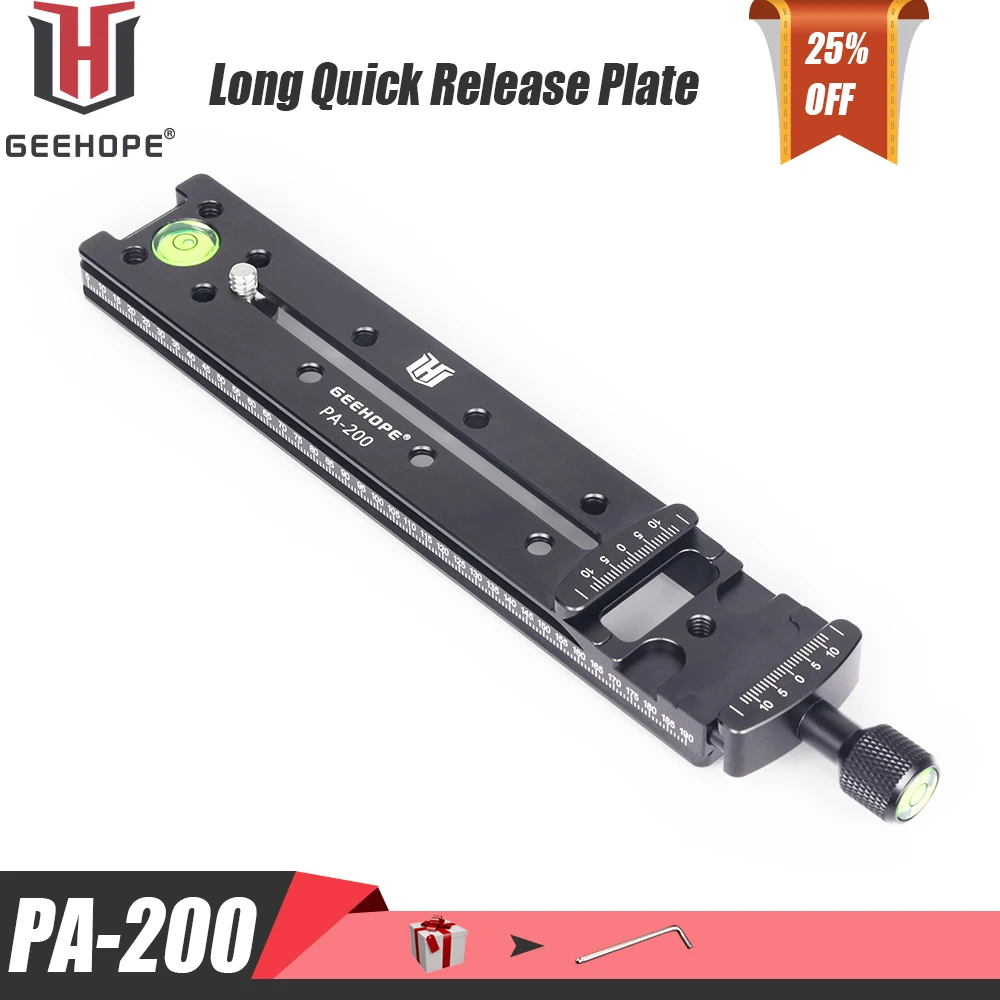 200mm-GEEHOPE-PA-200-Long-Quick-Release-Plate-Arca-Swiss-Universal ...