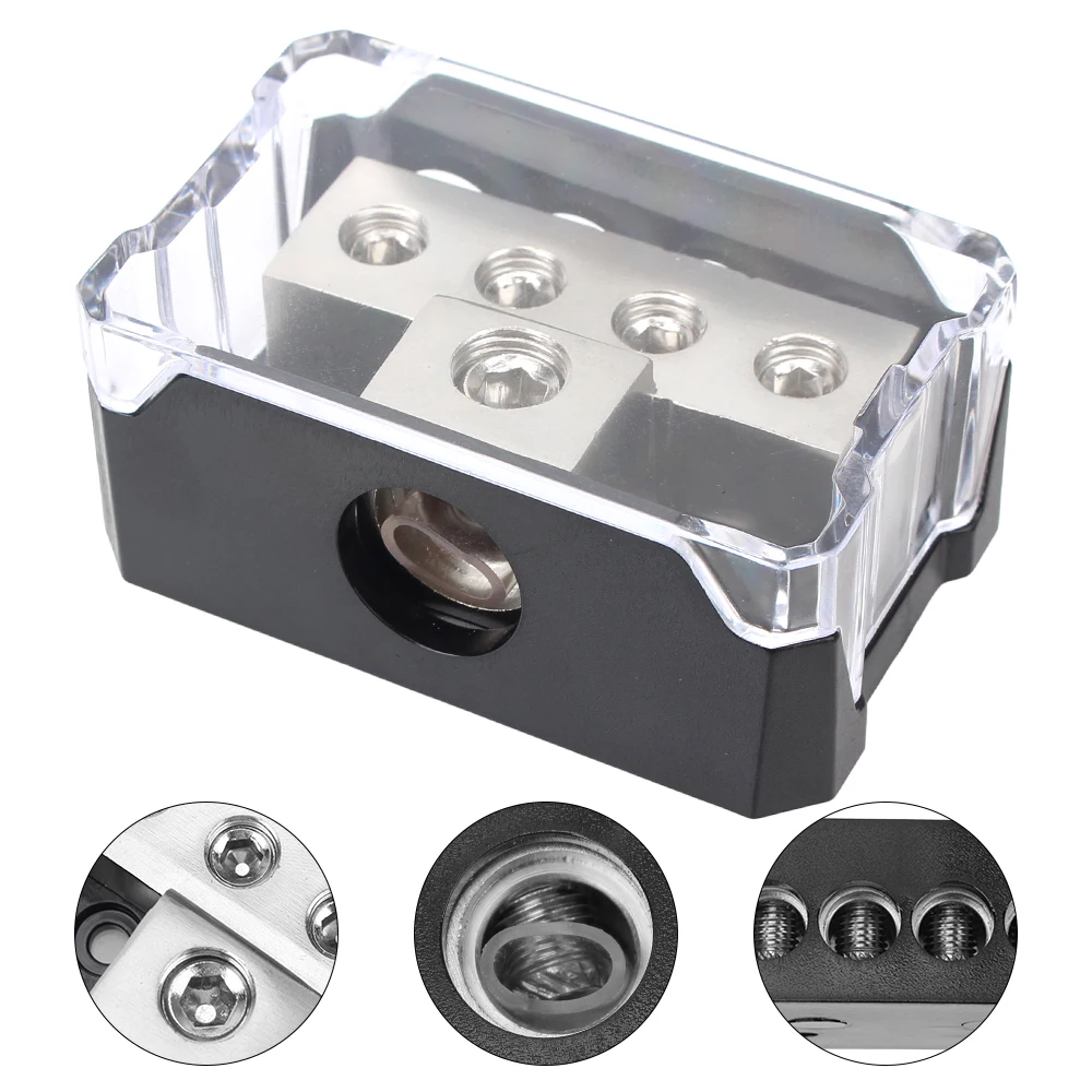 4-Way-Ground-Box-Automotive-Electronic-Parts-Auto-Junction-Box-4GA-Out ...