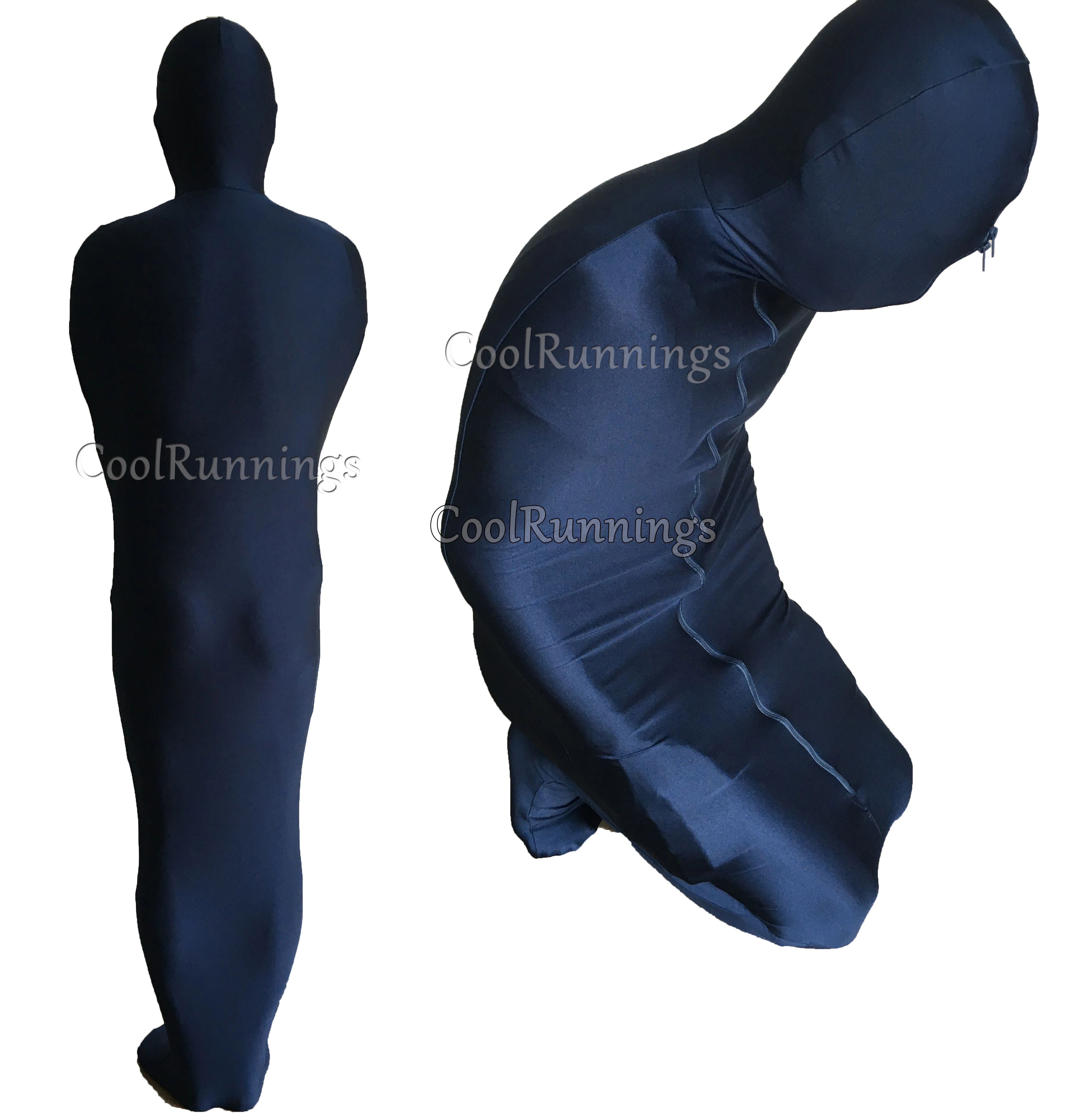 Adult-Fancy-Dress-Unisex-Zentai-Suit-Full-bodysuit-Tights-Double-zipper ...