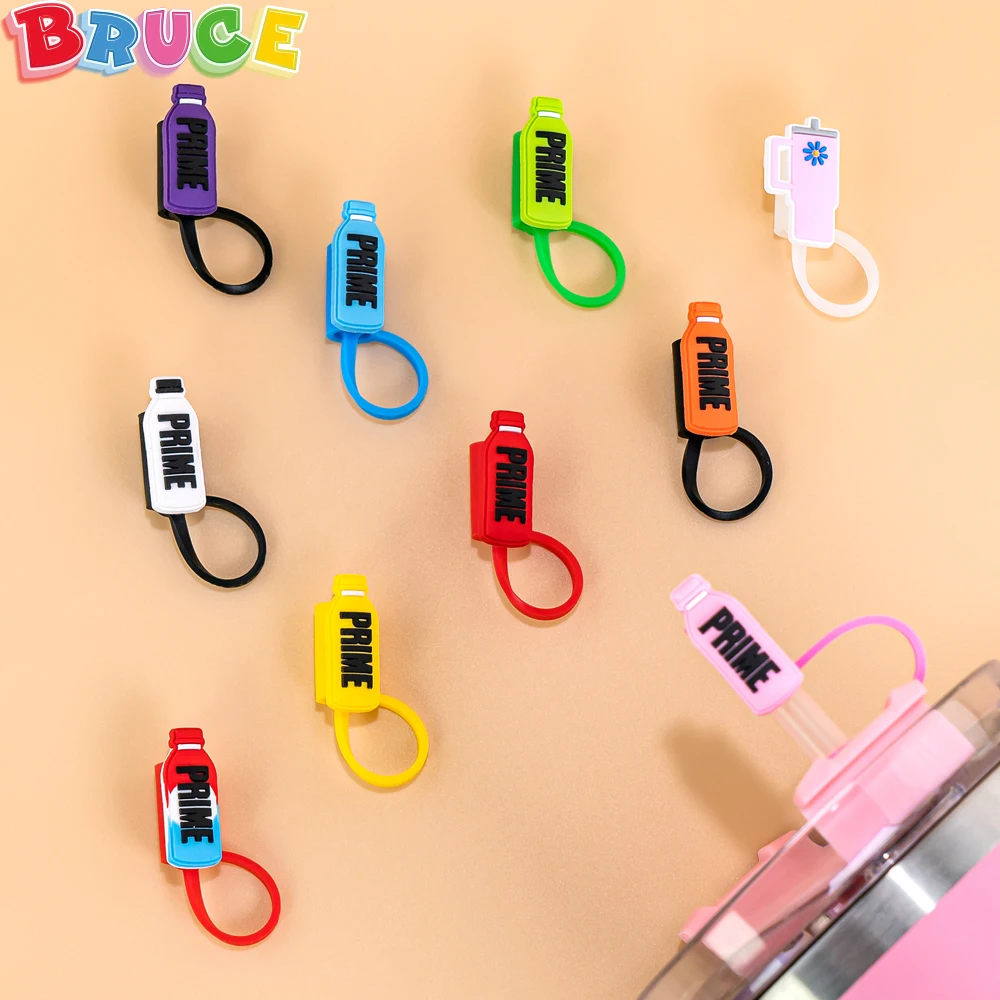 1-10pcs-Silicone-Drink-Style-Cup-Straw-Caps-8mm-Dust-proof-Straw ...