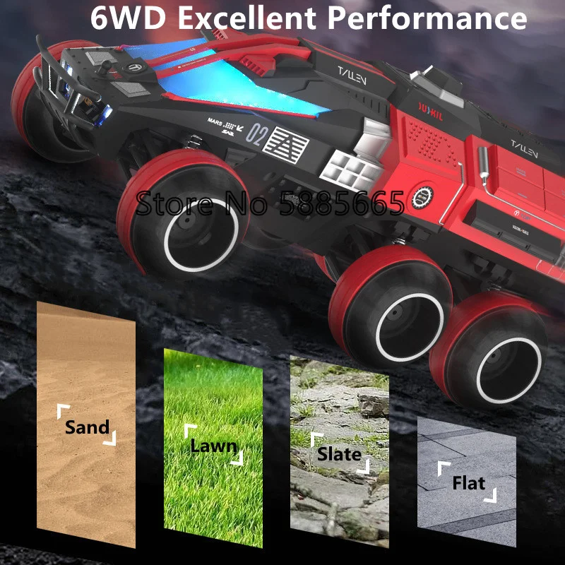 Remote Control Mars Rover Model