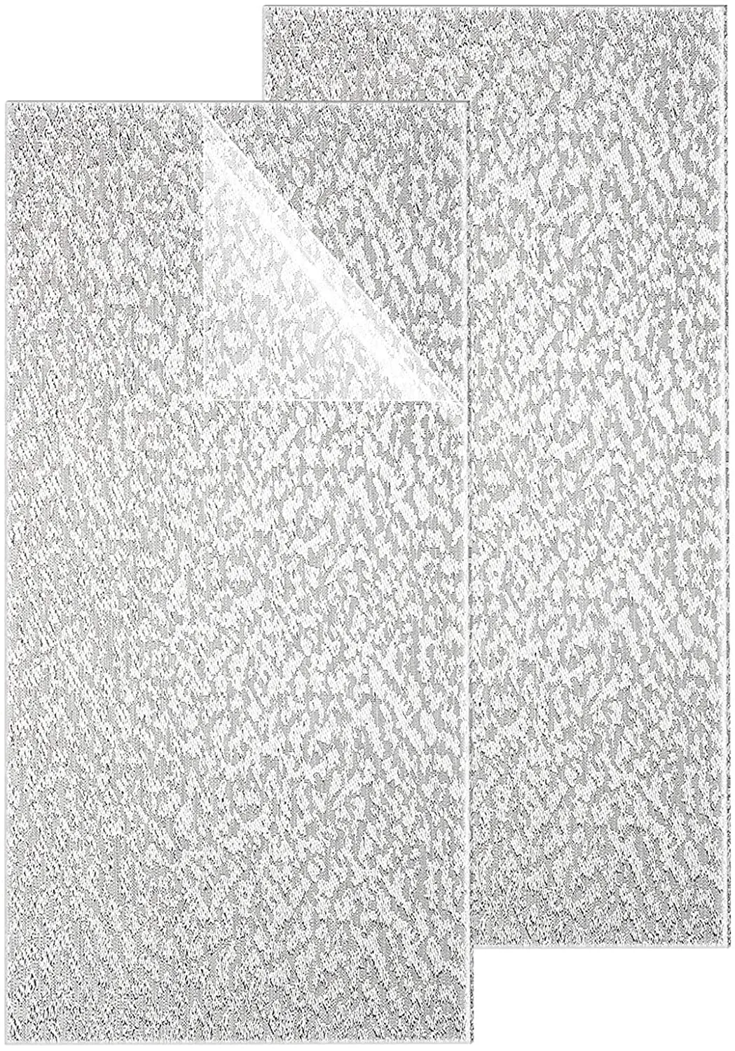 Silver Glitter Acrylic Plexiglass Sheet Opaque Plastic Square Panel ...