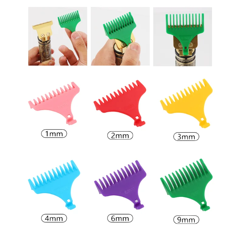 1Set T9 Hair Clipper Guards Guide Combs Trimmer Cutting Guides Styling ...