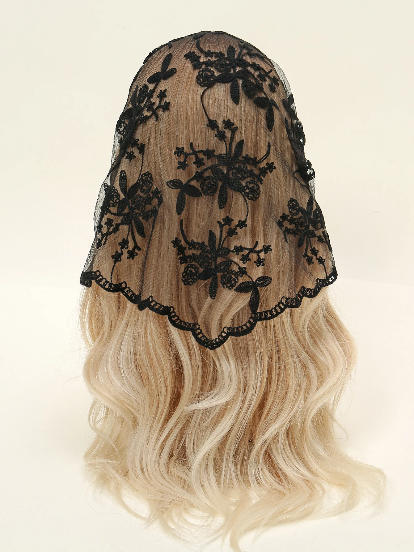 Hollow-Lace-Triangle-Scarf-Head-Wrap-Scarf-Office-Lady-Wrist-Hair-Tie ...