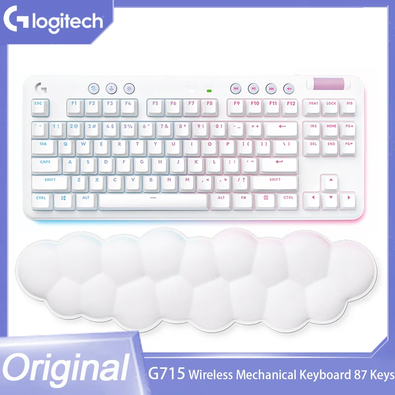 Logitech-G715-G705-G735-Aurora-Wireless-Mechanical-Keyboard-Mouse-87 ...