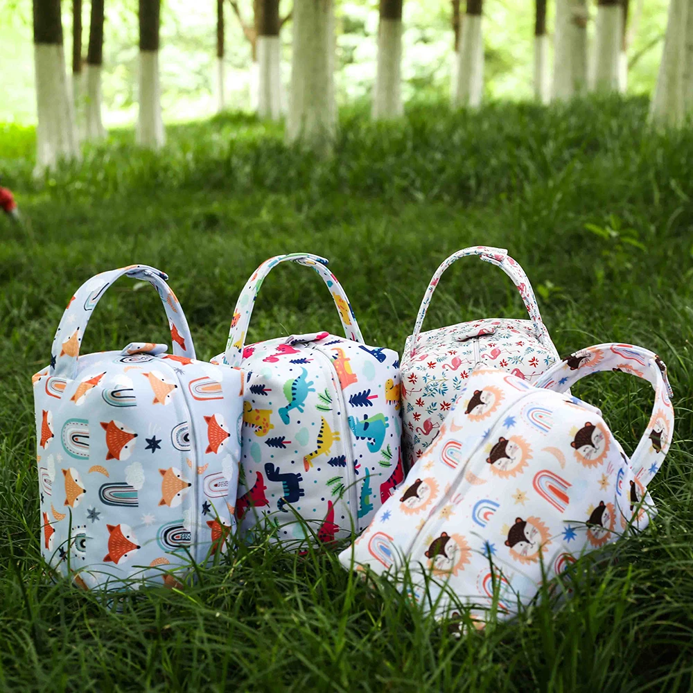 1pc Waterproof Reusable Wet Bag with Zipper and Handle Beach Pool Gym ...