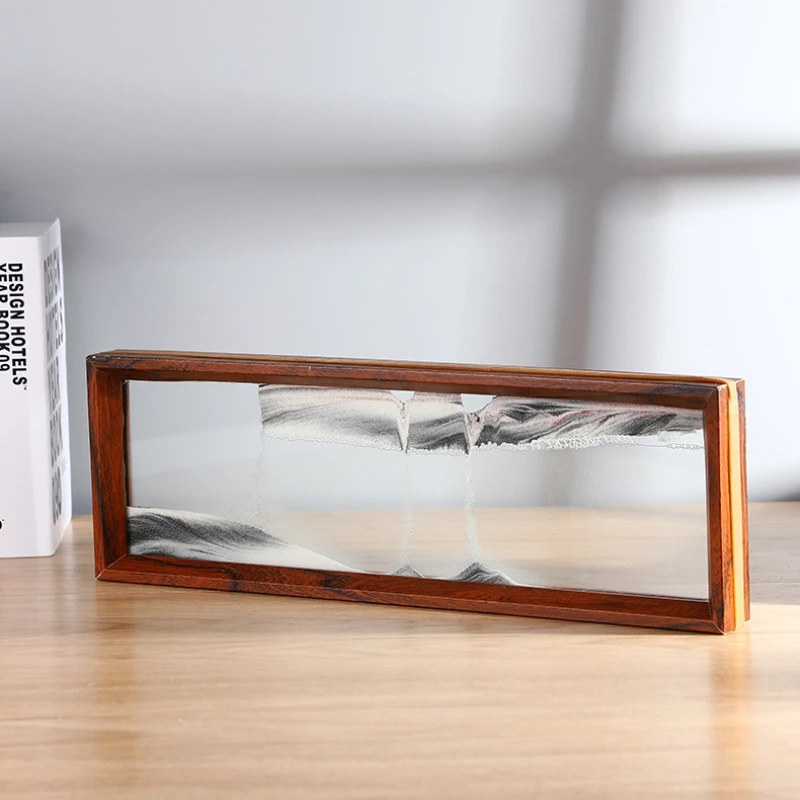 Wood-Sandscape-Frame-Flowing-Landscape-Painting-Moving-Sand-3D-Deep-Sea ...