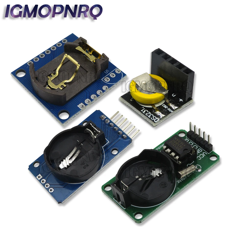 DS1302/DS1307/PCF8563/DS3231 AT24C32 I2C IIC 메모리, 3.3V 5V 실시간 정밀 RTC 클락 ...