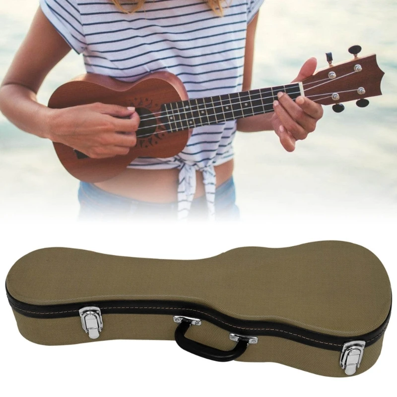 Ukulele Hard Case Bag Waterproof Ukulele Protective Hardshells Bag with ...