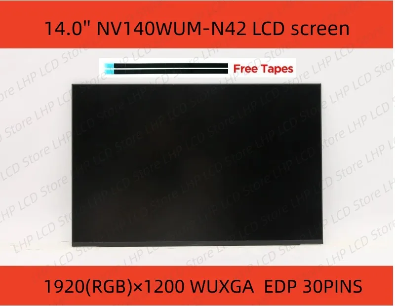 NV140WUM-N42-1920x1200-EDP-IPS-Slim-Laptop-LCD-Screen-Panel-NV140WUM ...