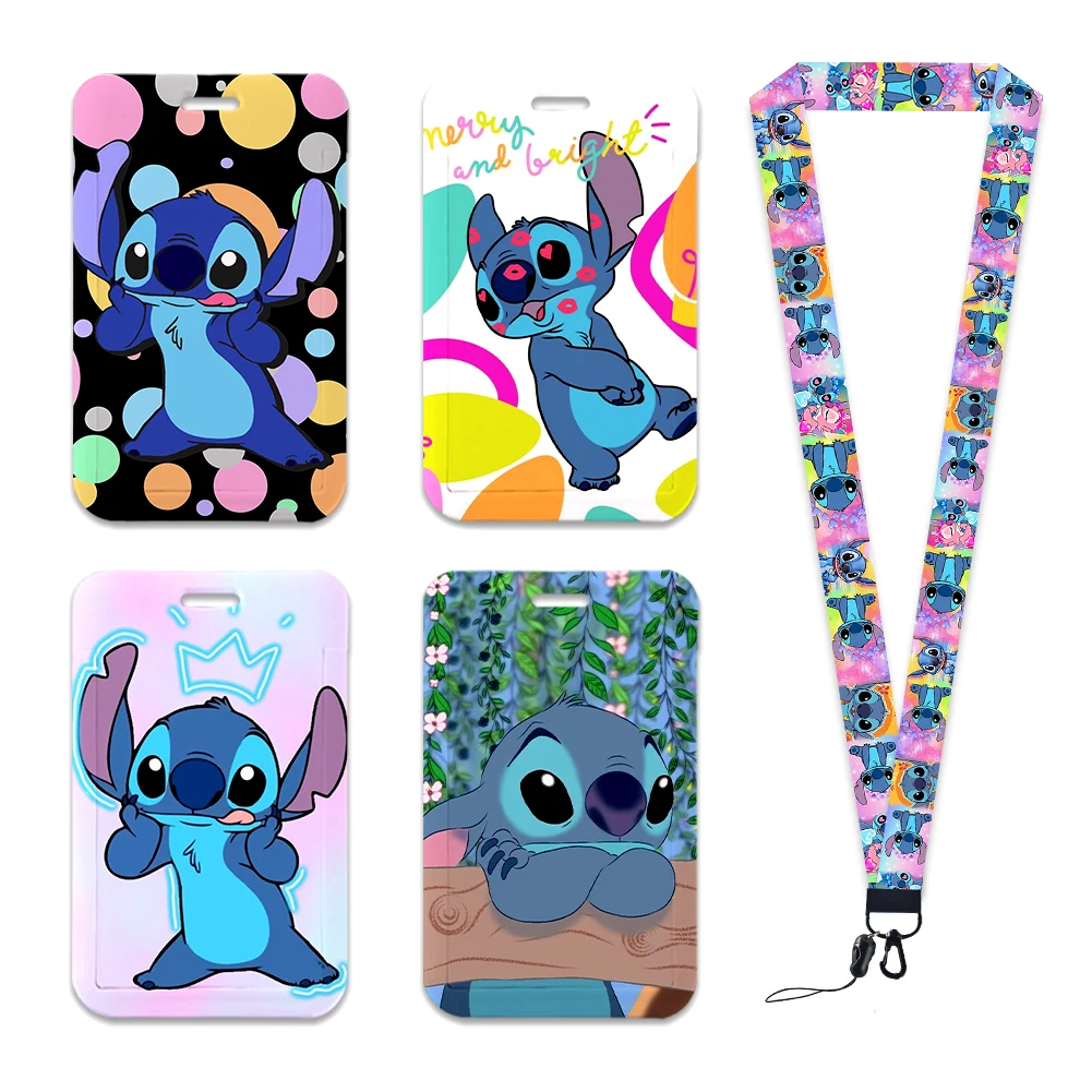 Cartoon-Disney-Stitch-Lilo-Student-Card-Sleeve-Creative-Creative-Bus ...