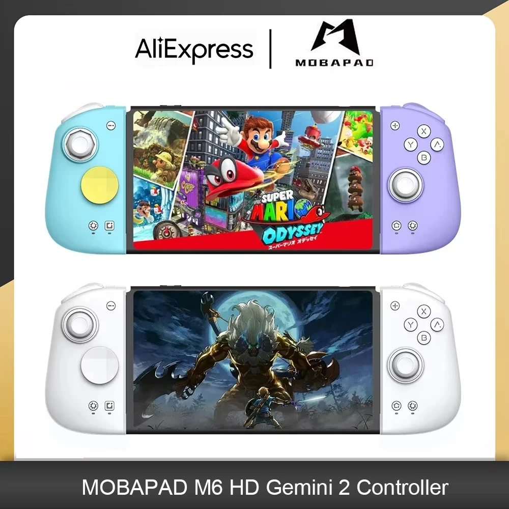 Mobapad M6s Wireless Gemini Gamepad for Nintendo Switch / Switch OLED ...