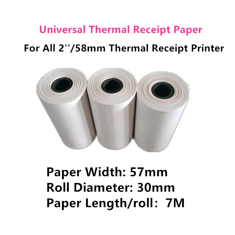 3-Roll-Universal-57x30mm-Thermal-Receipt-Paper-for-All-Brands-Goojprt ...