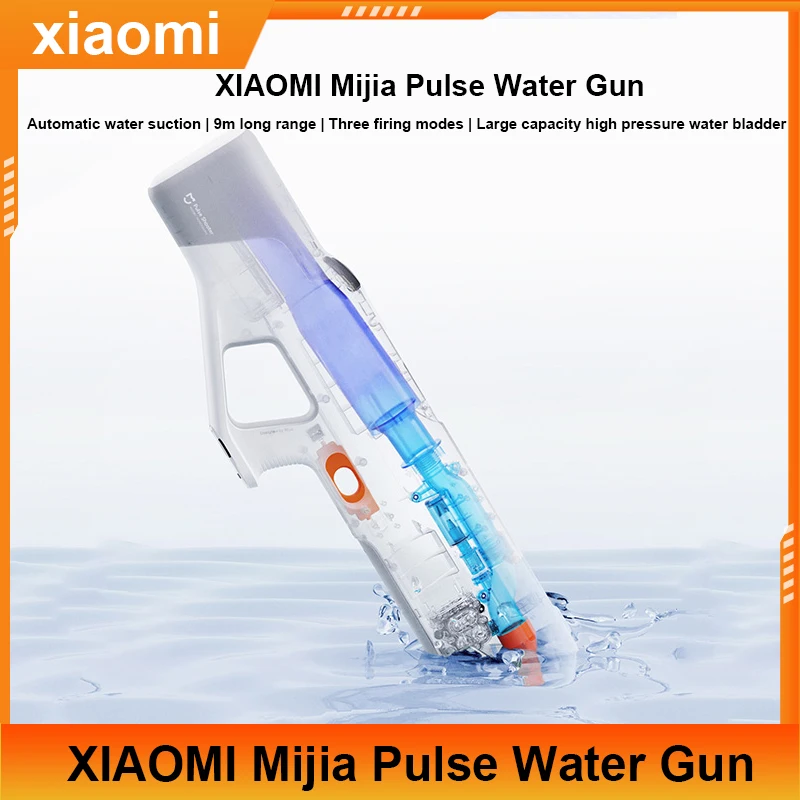 NEW-XIAOMI-Mijia-Pulse-Water-Gun-Large-Capacity-9m-range-Multiple ...