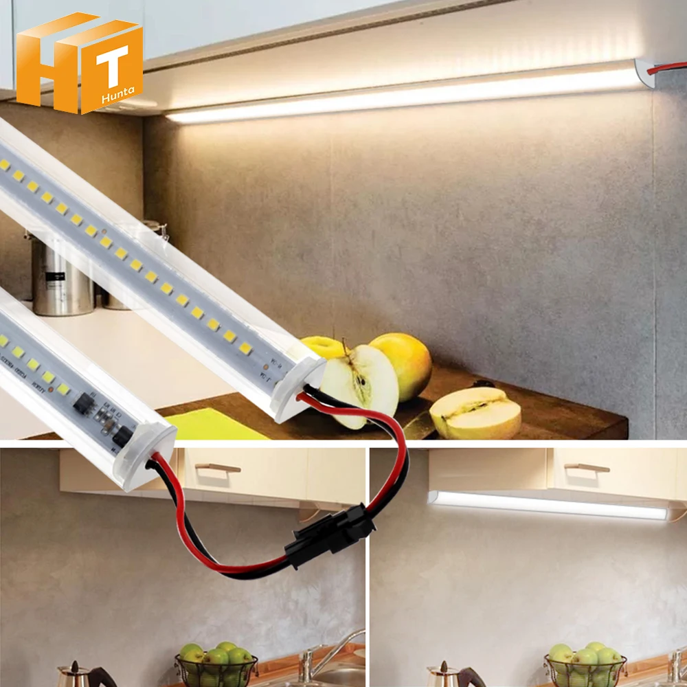 Barra de luz LED para esquina de pared, tubos de ahorro de energía para ...