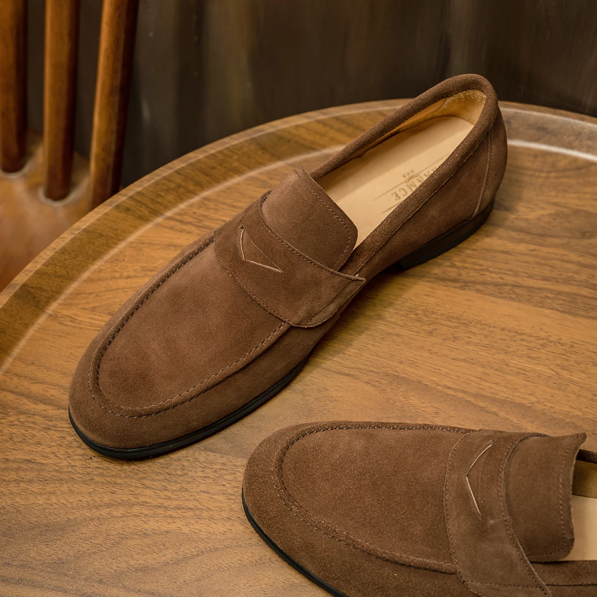 Hanmce Luxury Loafers Summer Men Genuine Leather Slip-On Shoes Men ...