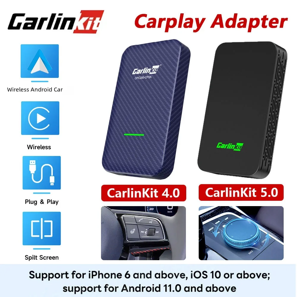 Carlinkit CPC200-2air Wired Carplay Module Car Navigation Box Plug Play ...
