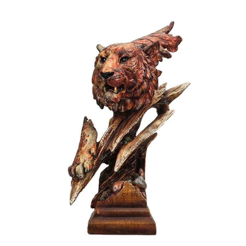2021-grand-design-tiger-modelling-resin-crafts-statue-home-ornaments ...