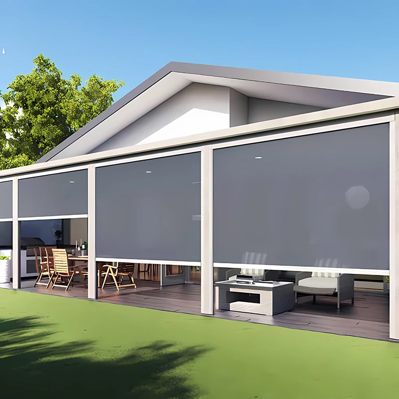 Home Balcony Light Blocking Model Privacy Screen Sunshade Blind ...