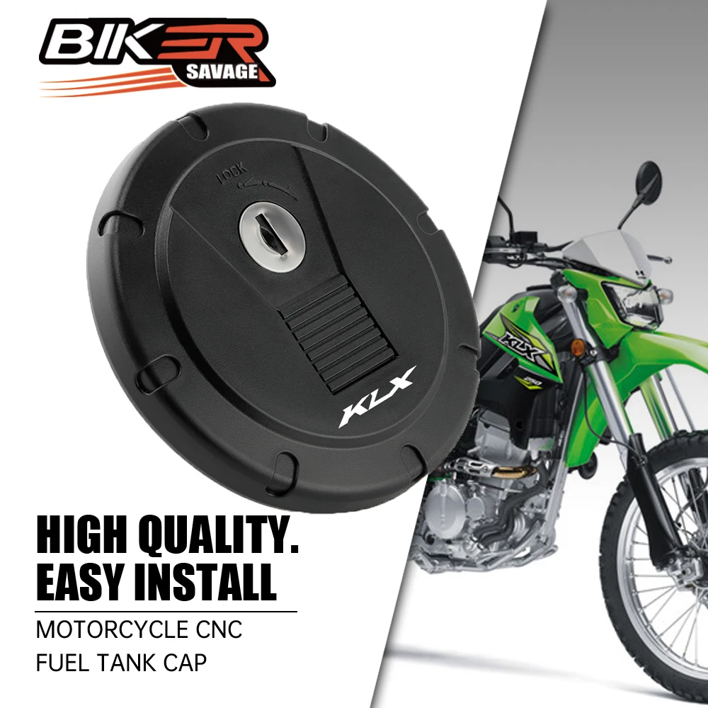 Motorcycle-Fuel-Tank-Cap-For-KAWASAKI-KLX150-KLX250-300-D-Tracker-125 ...