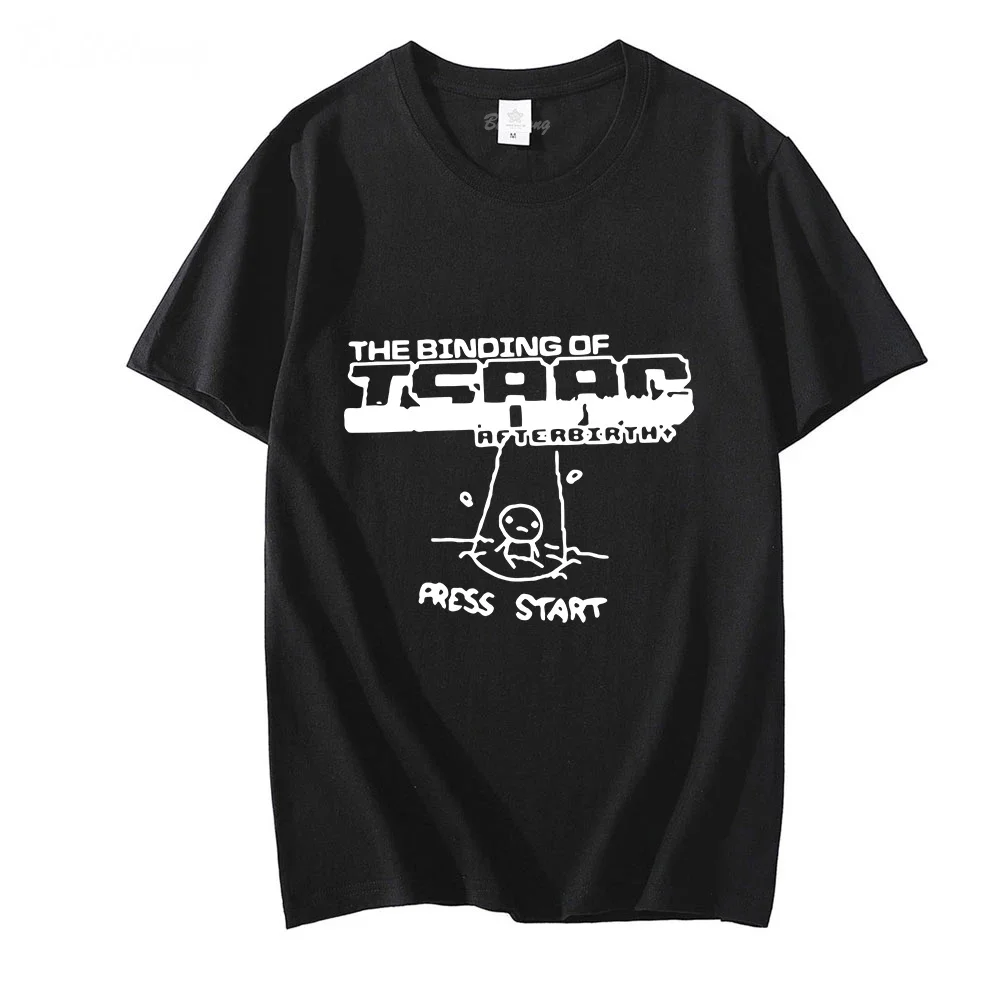 The Binding of Isaac Aesthetic Clothing Men Oversized Tshirt Hip Hop ...
