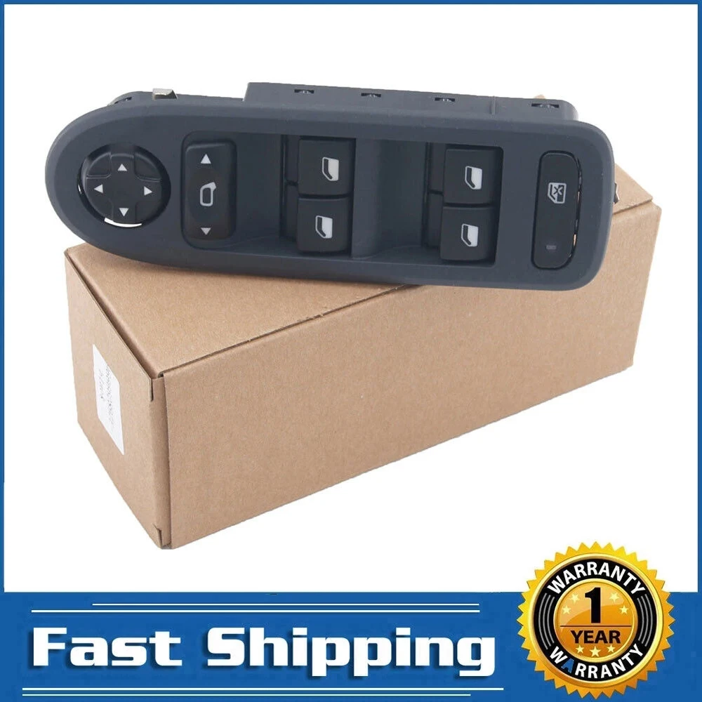 Left-Electric-Power-Window-Mirror-Control-Switch-Button-for-Peugeot-208 ...