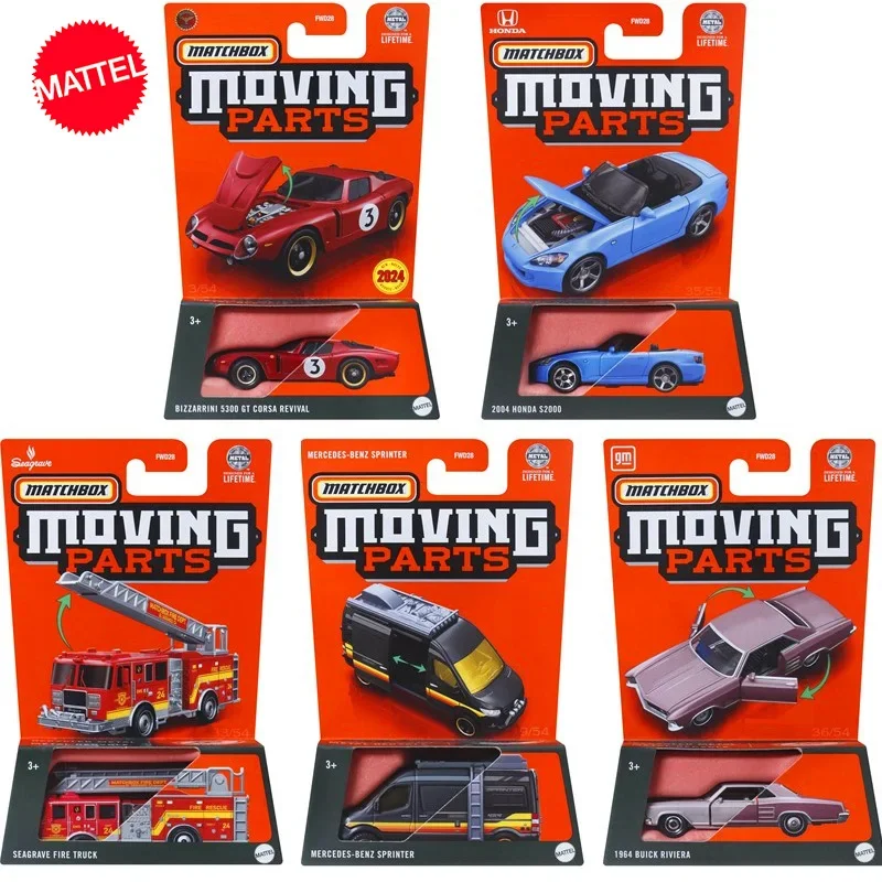 Original-Mattel-Matchbox-Car-1-64-Moving-Parts-Seagrave-Fire-Truck ...