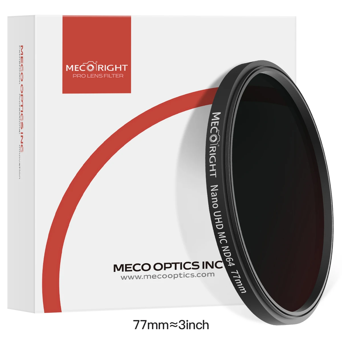 Mecoright MC ND Filter Dim Nd8/64/1000 For Canon Sony Nikon Fuji Sigma Tamron DSLR Camera Lens ...