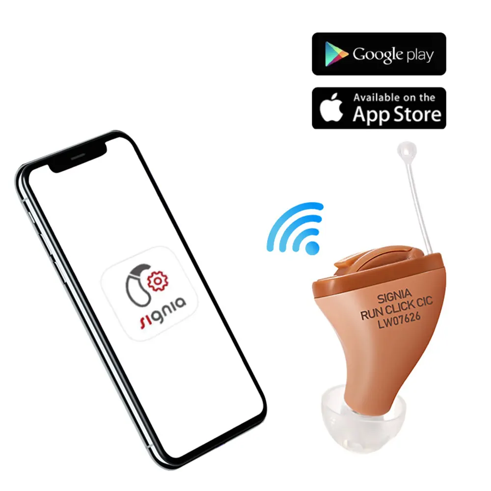 New-Siemens-8-Channels-Digital-Invisible-CIC-Hearing-Aid-RUN-Click-ITC ...