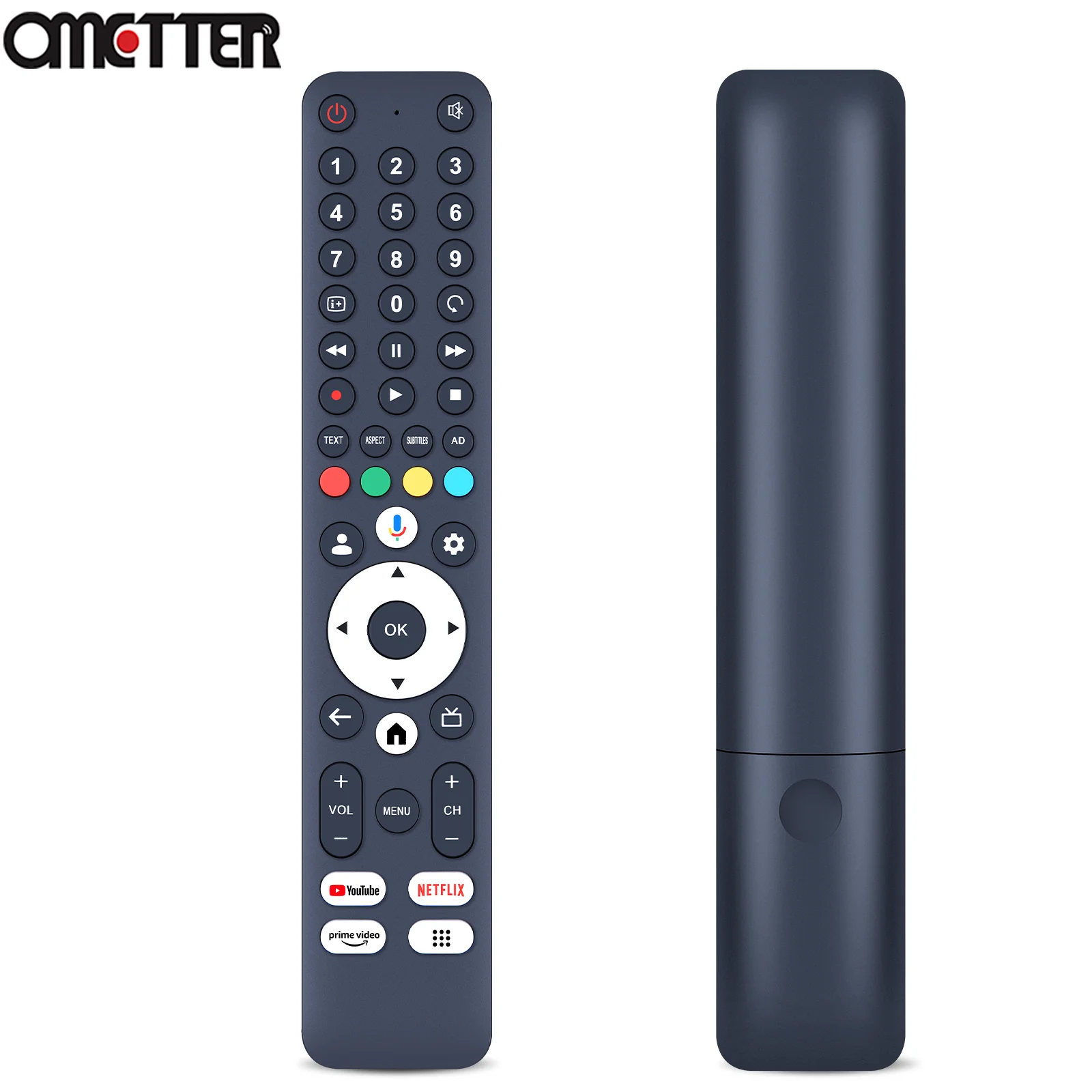 New RC2101 Remote Control For GOOGLE JENAMA For SHARP ANDROID TV 2T ...