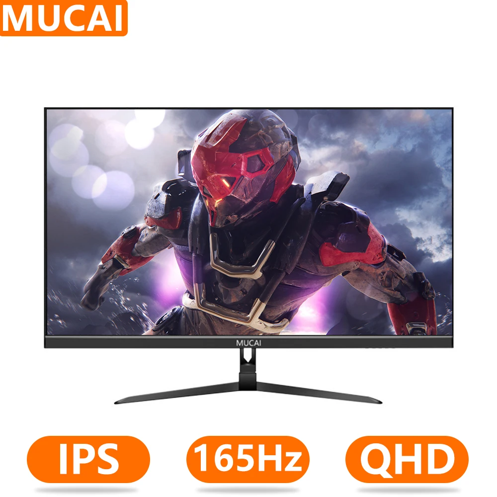 MUCAI 32 Polegada Monitor 165Hz Gaming 2K Tela de computador 144Hz QHD ...