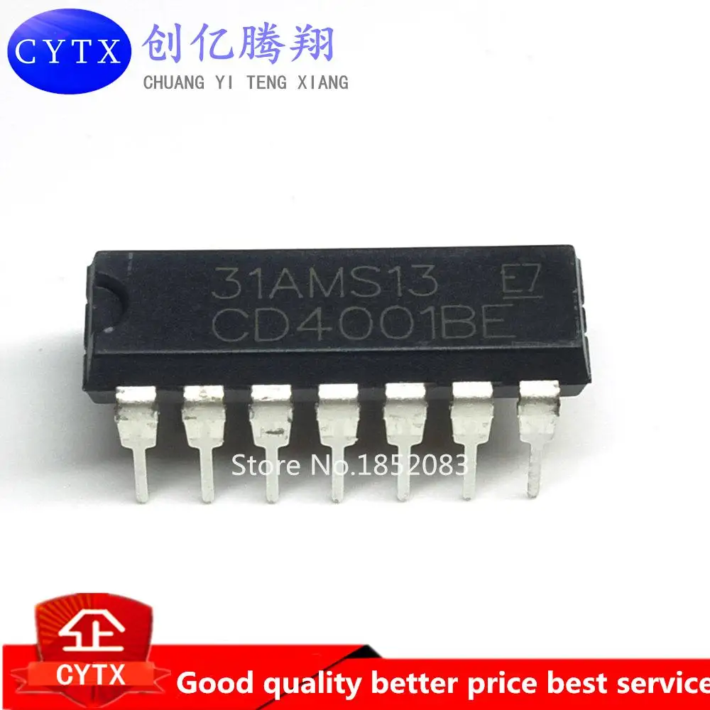 10PCS-CD4001BE-CD4007BE-CD4011BE-CD4013BE-CD4015BE-CD4016BE-CD4017BE ...